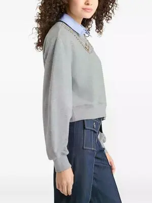 Cinq À Sept Lavina Striped Sweatshirt