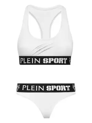 PLEIN SPORT Logo-band Underwear Set - White