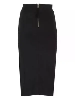 THOM KROM High-rise Zip Skirt