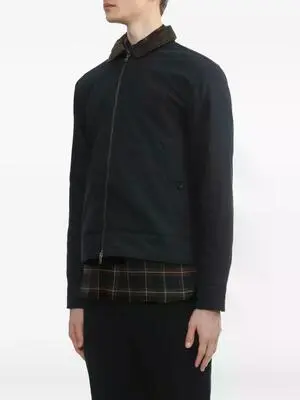 Fred Perry Corduroy-collar Jacket - Blue