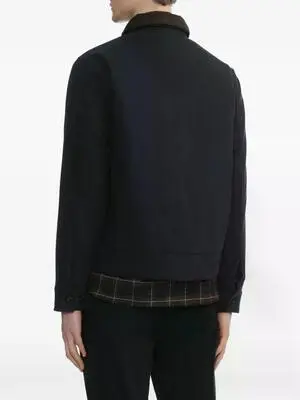 Fred Perry Corduroy-collar Jacket - Blue