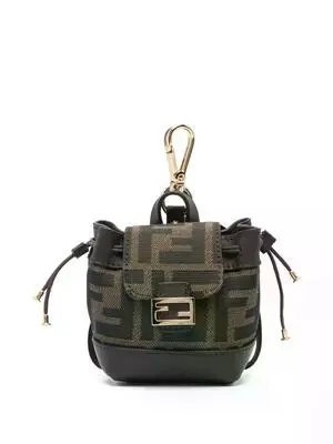Fendi Nano Patterned Backpack Charm