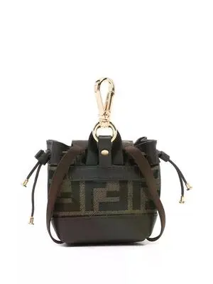 Fendi Nano Patterned Backpack Charm