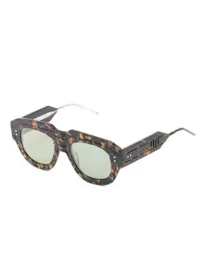 Thom Browne Geometric Sunglasses - Brown