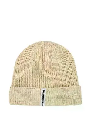 MANASTASH Ribbed Logo Beanie
