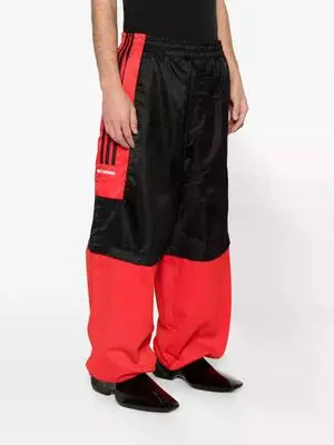 Adidas X Willy Chavarria Contrasted Track Pants - Black