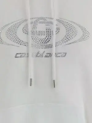 Casablanca Rhinestone-embellished Hoodie