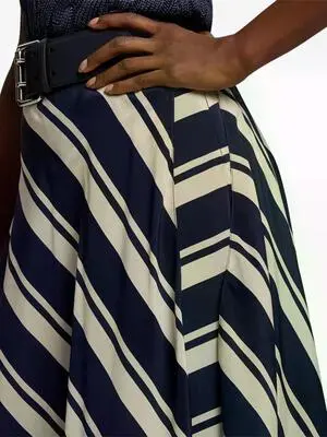 Ralph Lauren Striped Handkerchief Tilda Skirt