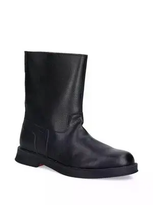 Hugo Leather Ankle Boots
