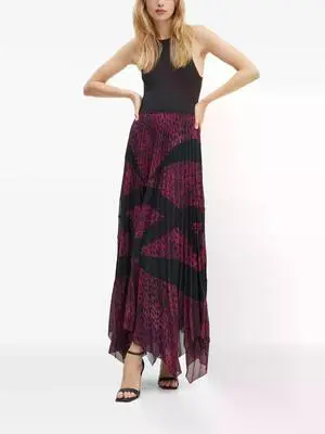 Pinko Pleated Maxi Skirt