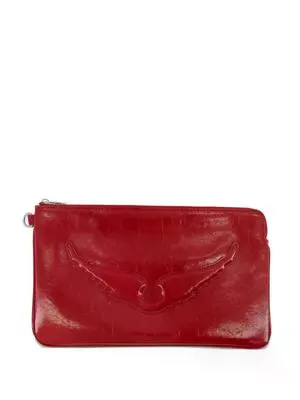 Zadig&Voltaire Angel Leather Wallet - Red