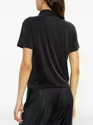 MAISON MARGIELA Button Short-sleeve Polo Top