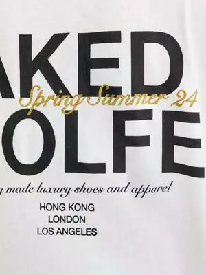 NAKED WOLFE Logo-print T-shirt