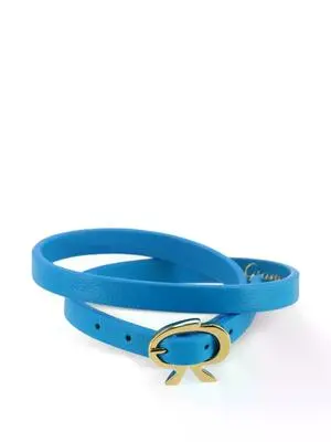 GIANVITO ROSSI Bow-buckle Belt - Blue