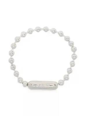AMBUSH Bead-detail Chain Bracelet - Silver