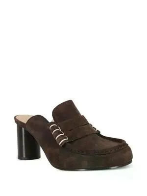 JW Anderson 80mm Penny-strap Mules