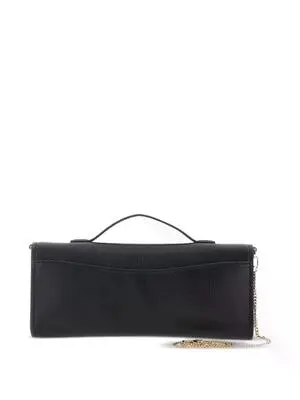 Michael Kors Hamilton Moderne Padlock-detail Clutch - Black
