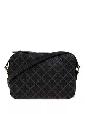 BY MALENE BIRGER Lolla Geometric-pattern Crossbody Bag - Grey