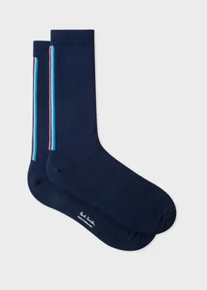 Paul Smith Signature Stripe Trim Socks