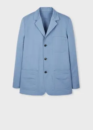 Paul Smith Light Cotton-linen Twill Work Jacket