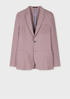 Paul Smith Unlined Linen Blazer