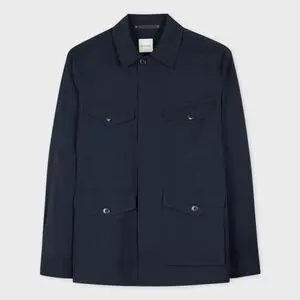 Paul Smith Stretch-wool Seersucker Field Jacket