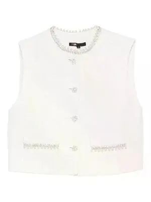 Maje Embellished Vests For Women