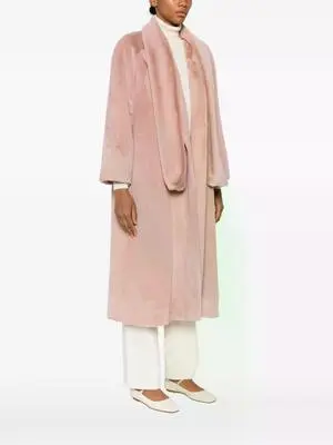 PARLOR Scarf Coat - Pink