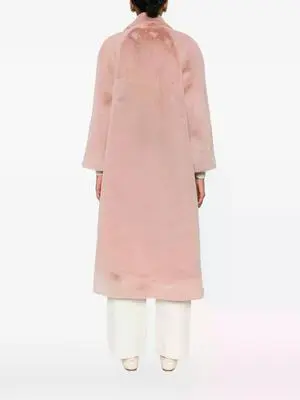 PARLOR Scarf Coat - Pink