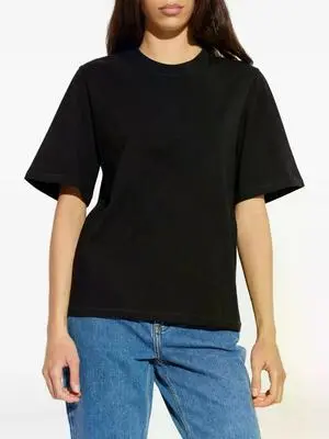 BY MALENE BIRGER Hedil Cotton T-shirt - Black