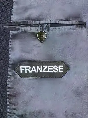 FRANZESE COLLECTION Double-breasted Peak Lapel Coat