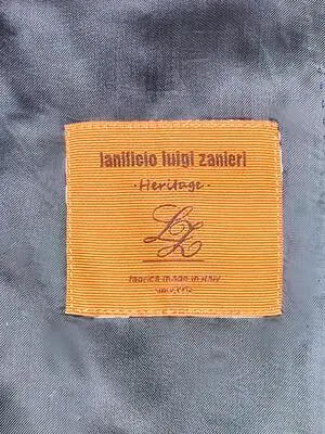 FRANZESE COLLECTION Double-breasted Peak Lapel Coat