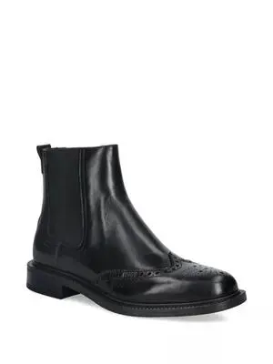Hugo Lysander Brogue-detail Chelsea Boots