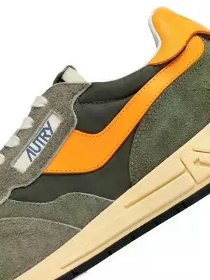 AUTRY Lace-up Panel Sneakers - Green