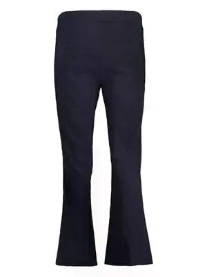 Avenue Montaigne Flared-leg Pants - Blue