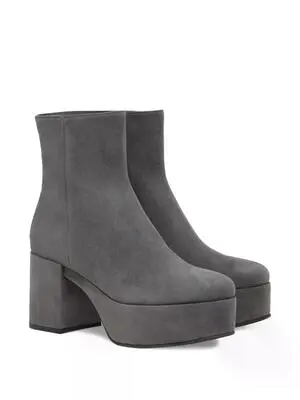 GIANVITO ROSSI Sally Platform Boots - Grey
