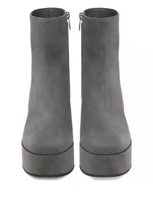 GIANVITO ROSSI Sally Platform Boots - Grey