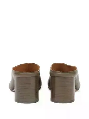 MAISON MARGIELA Tabi Block-heel Mules - Green