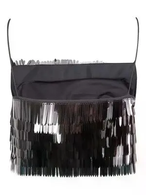 SELF-PORTRAIT Sequin-embellished Top