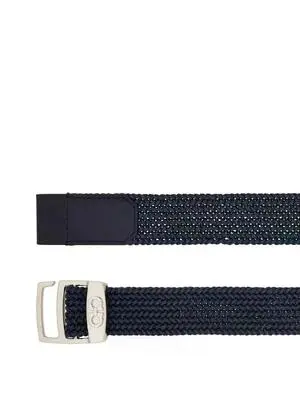 FERRAGAMO Gancini Buckle Woven Belt