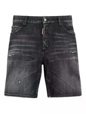 Dsquared2 Raw Edge Hem Shorts For Men