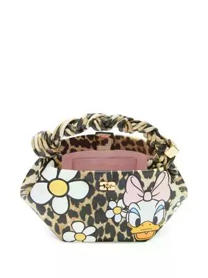 GANNI X Disney Animal-print Mini Bag - Brown