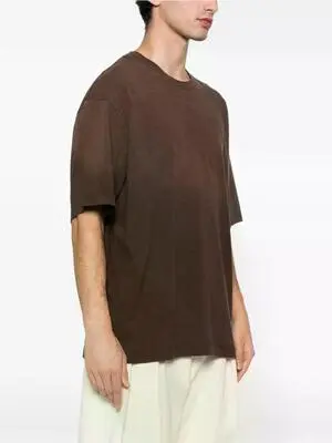 Axel Arigato Bubble Reverse Round-neck T-shirt - Brown