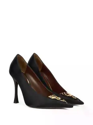 Roberto Cavalli Leaf-detail Pumps