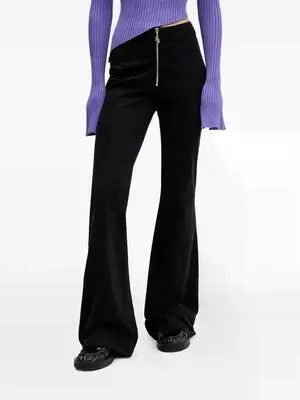 Hugo Zip-fastening Flare Trousers