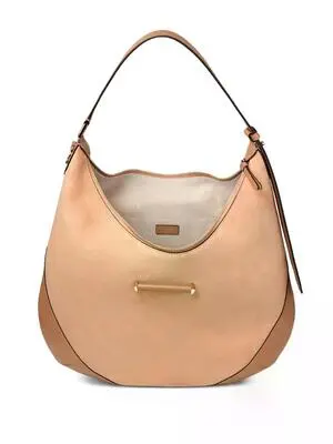JIMMY CHOO Medium Bar Suede Shoulder Bag - Brown
