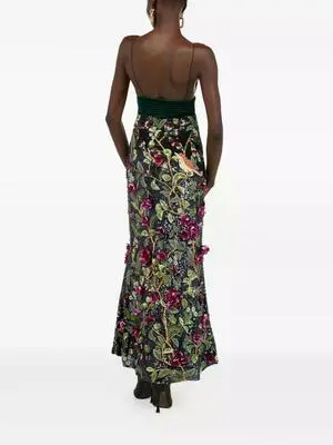 Roberto Cavalli Embellished Maxi Dress