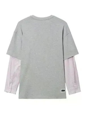 MINI CREAM Long-sleeve T-shirt - Grey