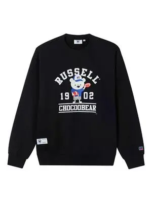 CHOCOOLATE Graphic-print Sweatshirt - Black