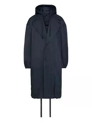 Thom Browne Windbreaker Coat With Drawstring
